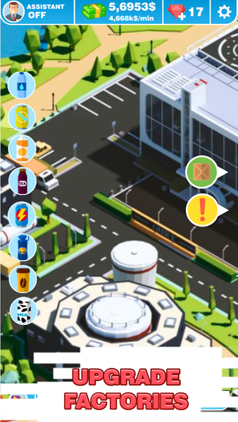 دانلود بازی Factory Empire Idle Tycoon اندروید بازار