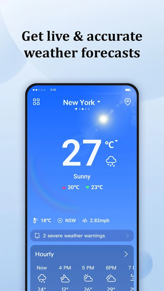 دانلود برنامه Daily Forecast Weatherandradar اندروید بازار