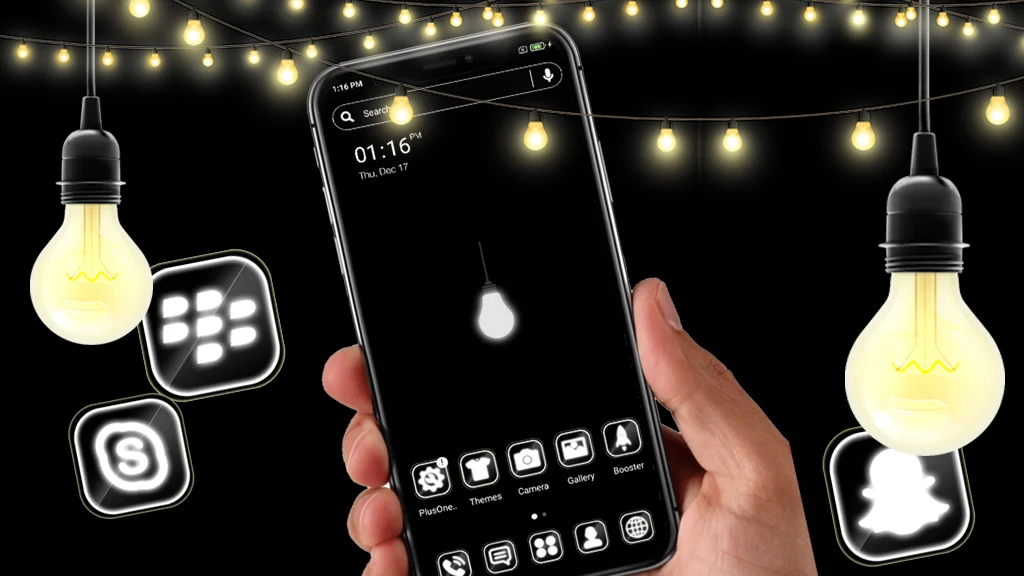 دانلود برنامه Black N White Theme اندروید بازار