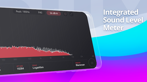 دانلود برنامه Audio Spectrum Analyzer & Sound Frequency Meter اندروید ...