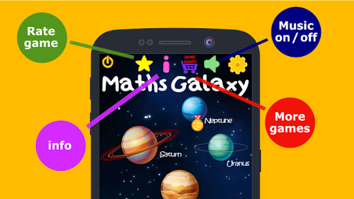 دانلود بازی Maths Galaxy اندروید | بازار