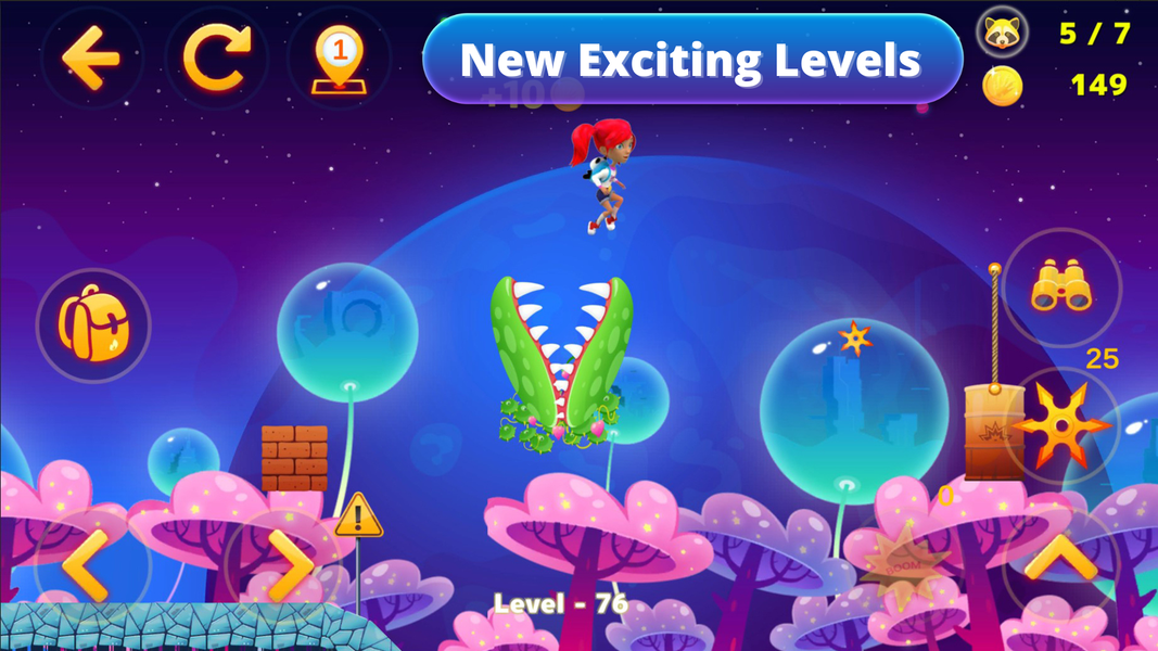دانلود بازی Adventure Platform Tricky Liza اندروید بازار