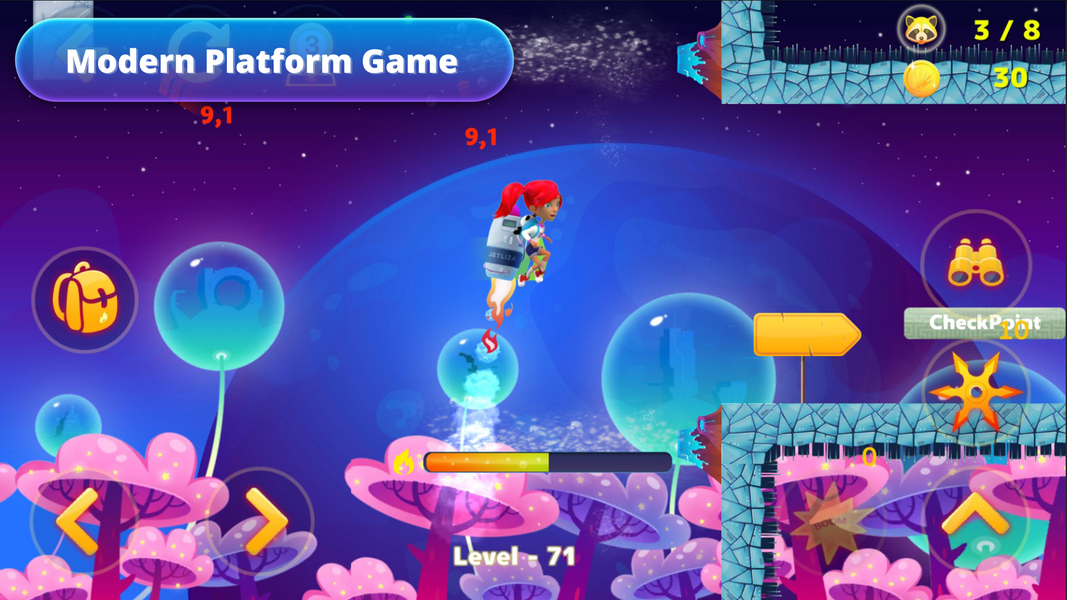 دانلود بازی Adventure Platform Tricky Liza اندروید بازار