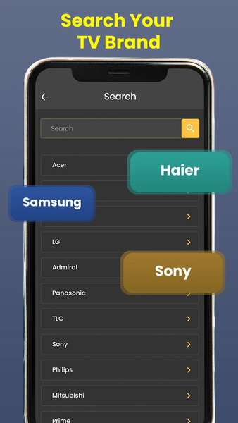 دانلود برنامه Universal Remote For Tv اندروید بازار