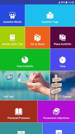 دانلود برنامه English Grammar And Test اندروید بازار