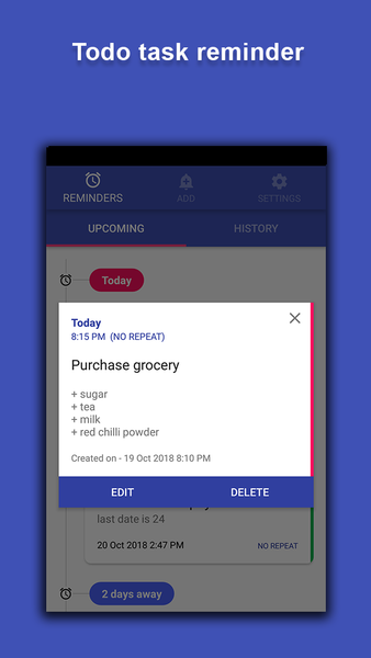 دانلود برنامه To Do Task Reminder اندروید | بازار