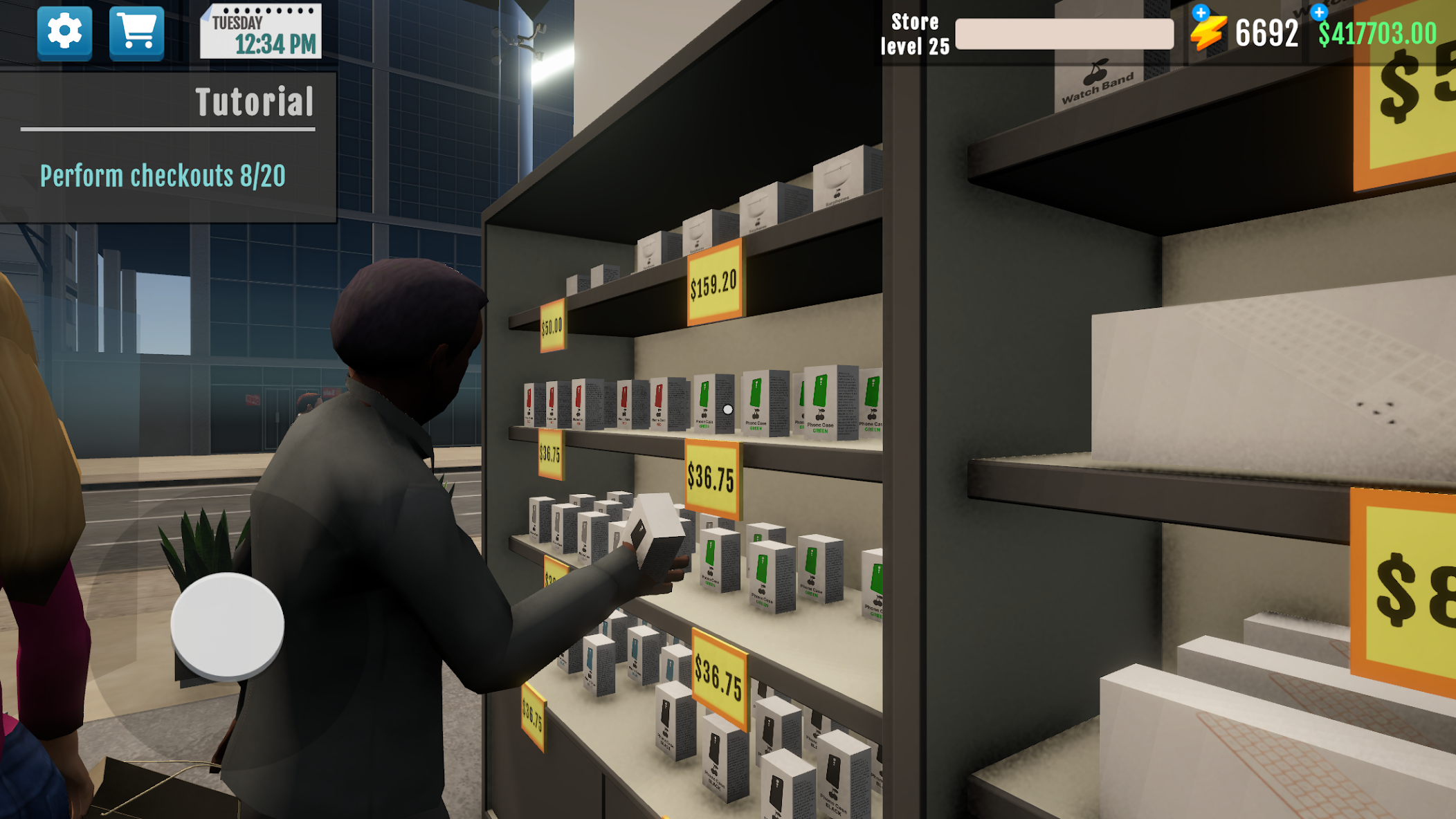 دانلود بازی Electronics Store Simulator ۳d اندروید بازار