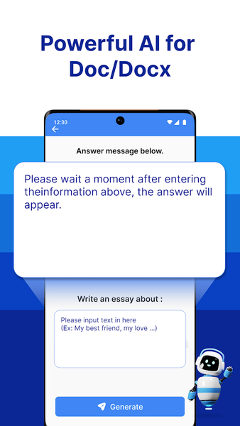 دانلود برنامه Ai Writer Document Reader اندروید بازار