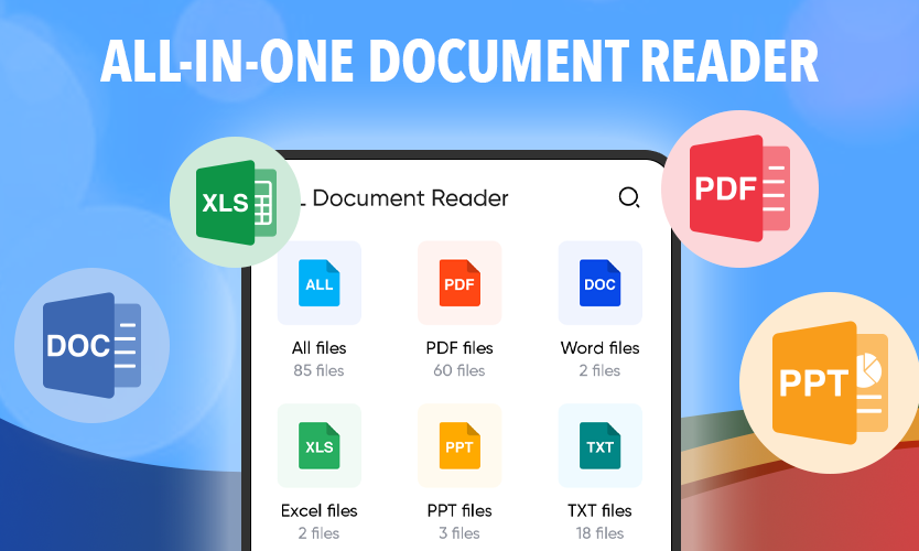 دانلود برنامه Document Reader And Pdf Reader اندروید بازار