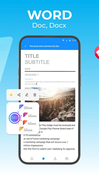 دانلود برنامه Fileup Office Reader And Viewer اندروید بازار