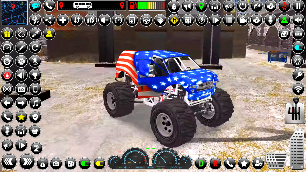 دانلود بازی Monster Truck Racing Truck ۳d اندروید بازار