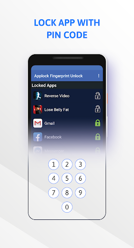 دانلود برنامه App Lock Fingerprint Applock اندروید بازار