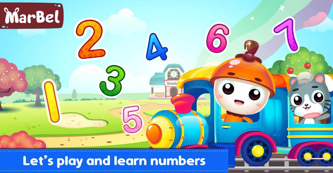 دانلود بازی Marbel Fun Math And Numbers اندروید بازار