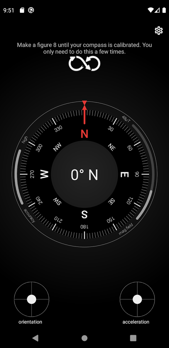 دانلود برنامه Mini Compass اندروید | بازار