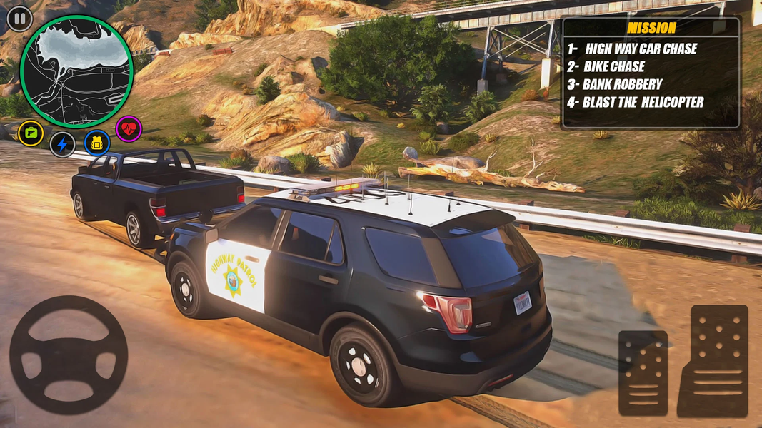 دانلود بازی Police Van Driving Cop Games اندروید بازار