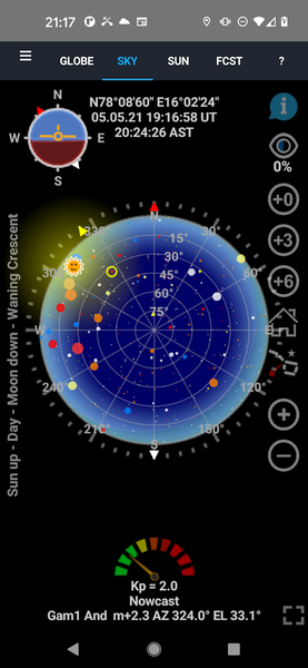 دانلود برنامه Aurora Forecast ۳d اندروید بازار