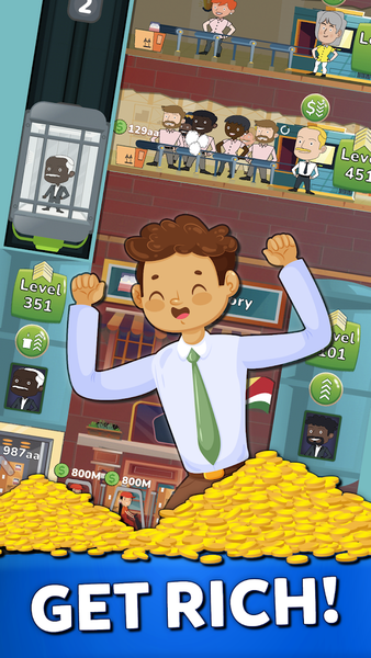 دانلود بازی Idle Factories Tycoon Game اندروید بازار