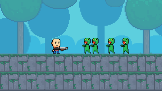 بازی Whatgun: pixel offline games - دانلود | بازار