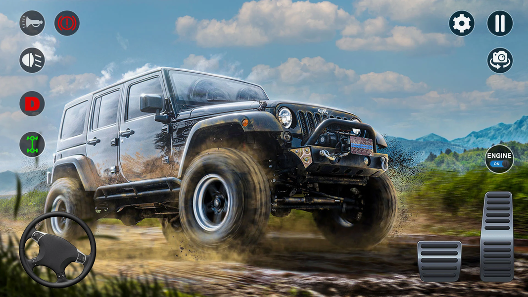 دانلود بازی Car Driving Game Offroad Jeep اندروید بازار