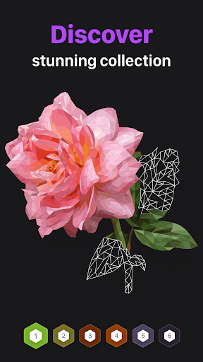 دانلود بازی Polygon Art Coloring Book اندروید بازار