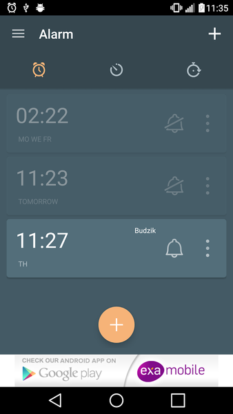 دانلود برنامه Alarm Clock Timer And Stopwatch اندروید بازار