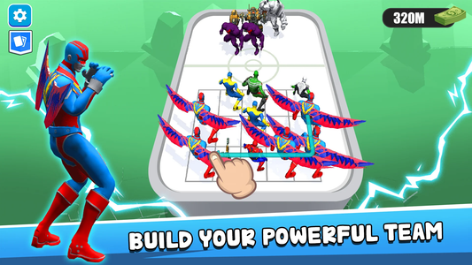 بازی Merge Master Superhero Fight دانلود بازار