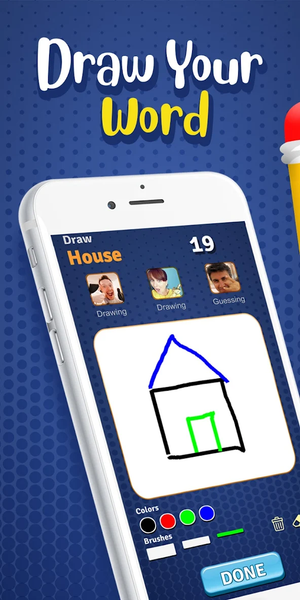 دانلود بازی Draw With Buddies Multiplayer اندروید بازار