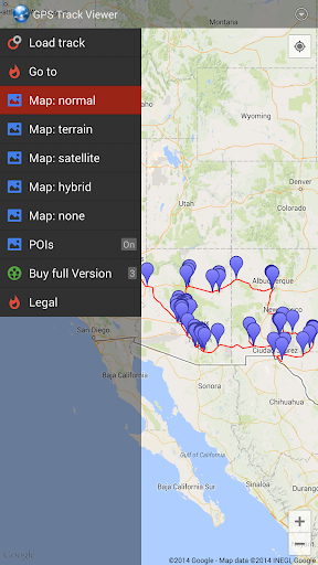 دانلود برنامه GPS Track Viewer اندروید | بازار