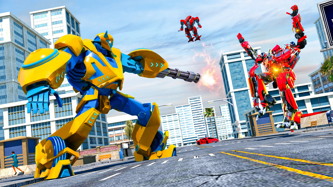دانلود بازی Multi Robot Game Car Transform اندروید بازار