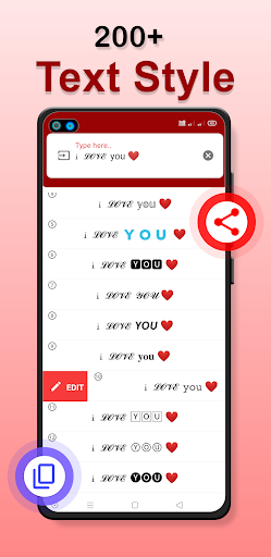 دانلود برنامه Stylish Text Number Style Font اندروید بازار