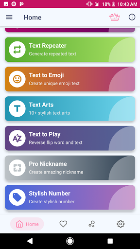 دانلود برنامه Stylish Fonts Chat Style Txt اندروید بازار