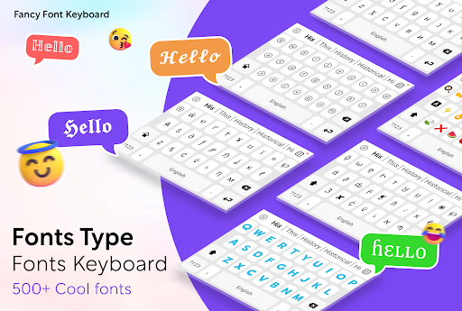 دانلود برنامه Fonts Keyboard Fonts Typing اندروید بازار