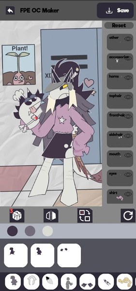 دانلود برنامه FPE OC Maker - FPE Stickers اندروید | بازار