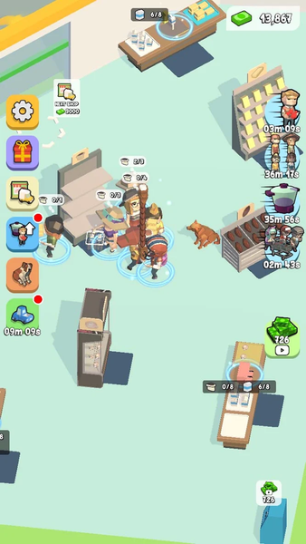 دانلود بازی Mini Candy Mart Idle Tycoon اندروید بازار