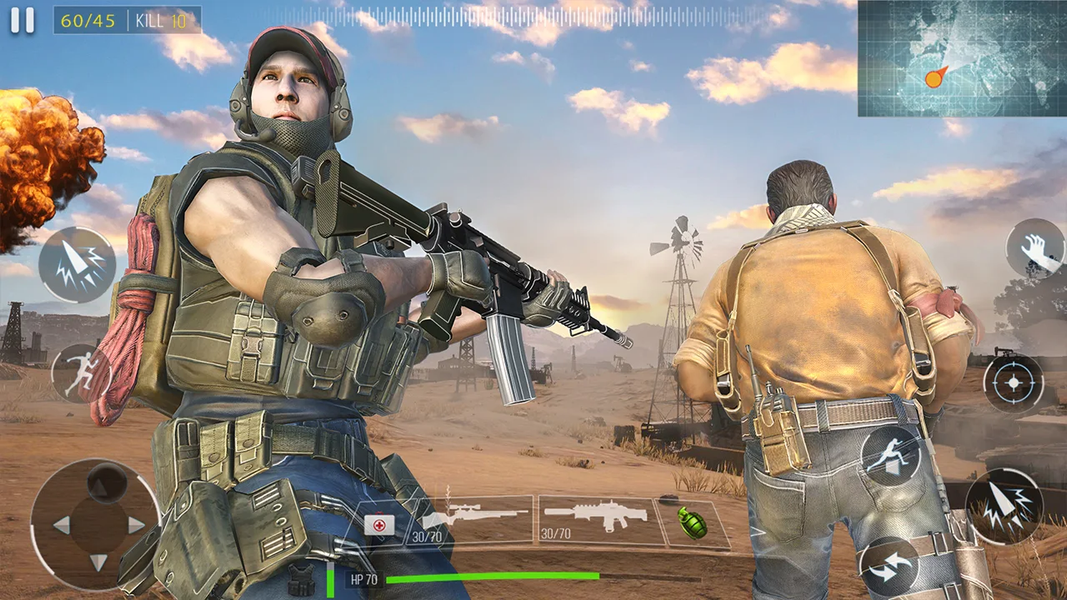 دانلود بازی Commando Shooting Game ۳d اندروید بازار