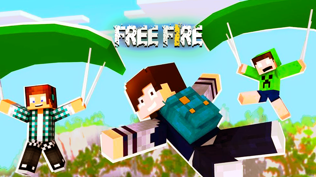 بازی Mod Free Fire For Minecraft دانلود بازار