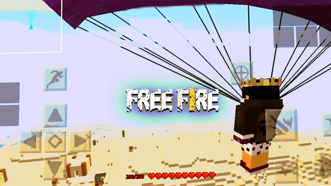 بازی Mod Free Fire For Minecraft دانلود بازار