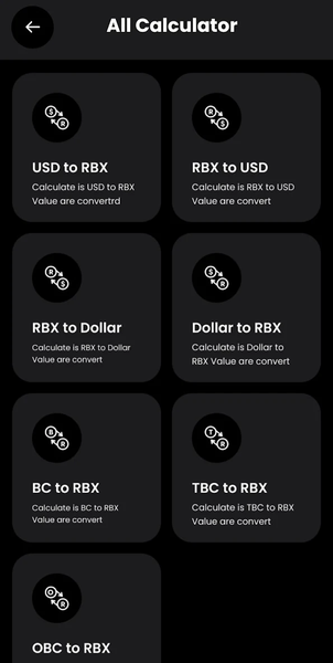 دانلود برنامه RBX Calculator Robox Counter اندروید | بازار