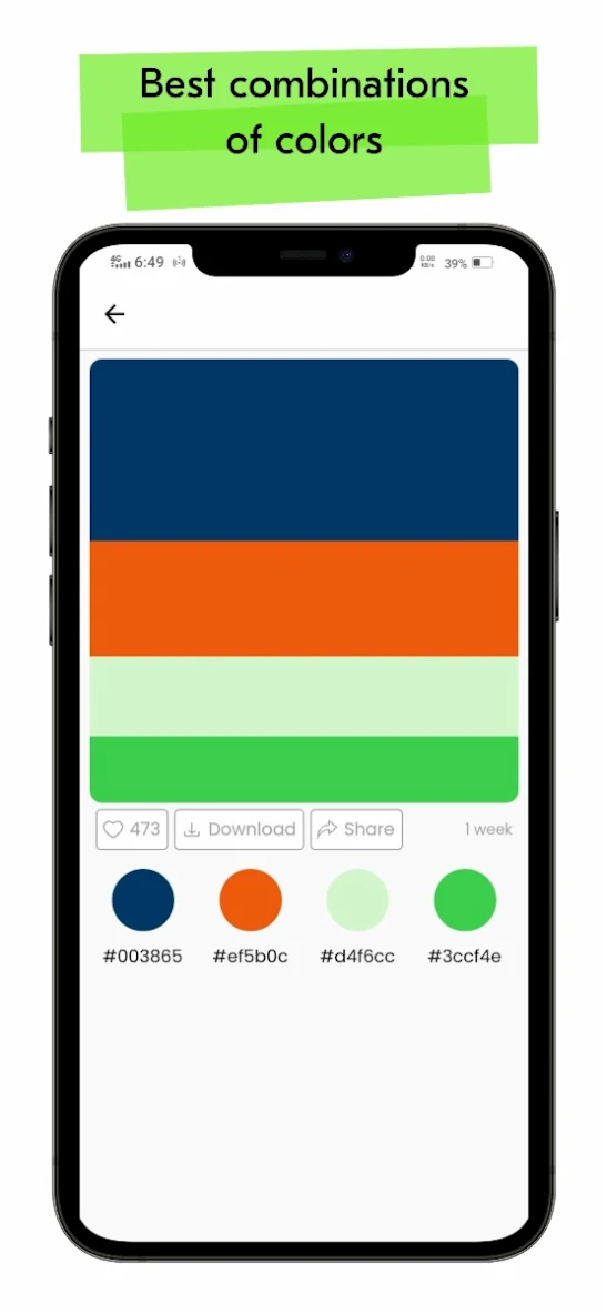دانلود برنامه Color Hunt - Color Palettes اندروید | بازار