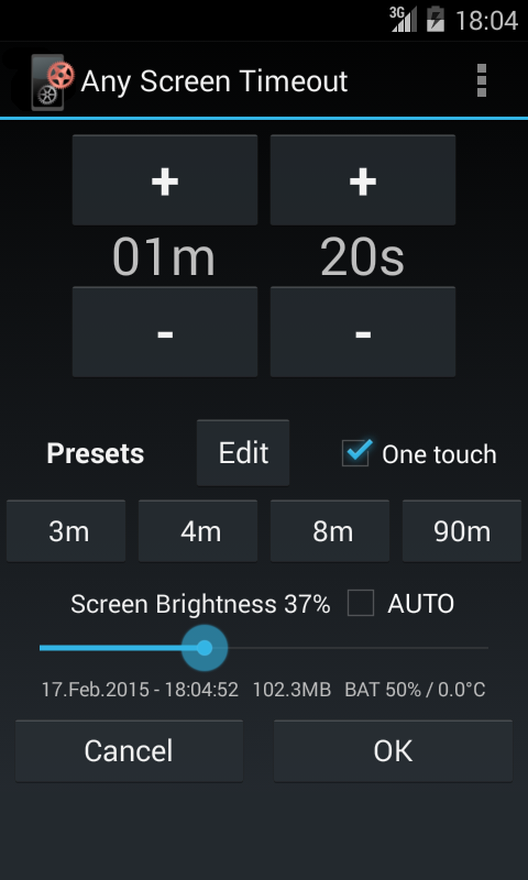 دانلود برنامه Any Screen Timeout اندروید | بازار