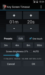 برنامه Any Screen Timeout - دانلود | بازار