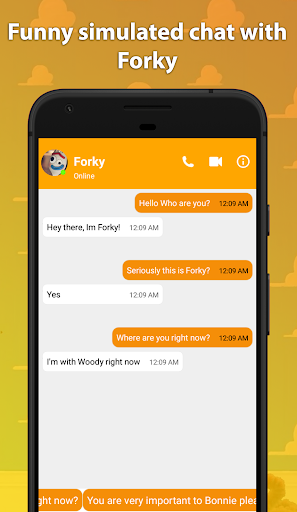 دانلود بازی Best Funny Forky Fake Chat And اندروید | بازار