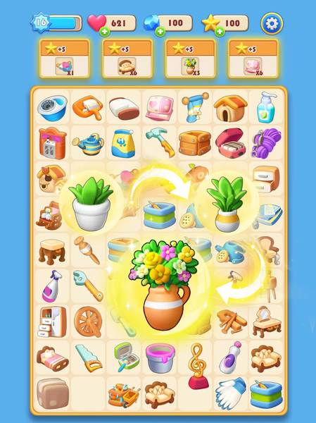 دانلود بازی Decor Merge Fashion Renovate اندروید بازار