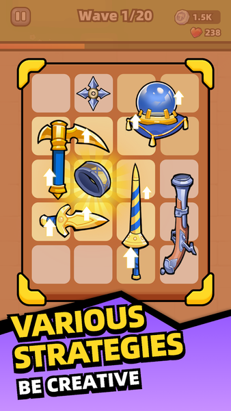 دانلود بازی Weapon Master: Backpack Battle اندروید | بازار