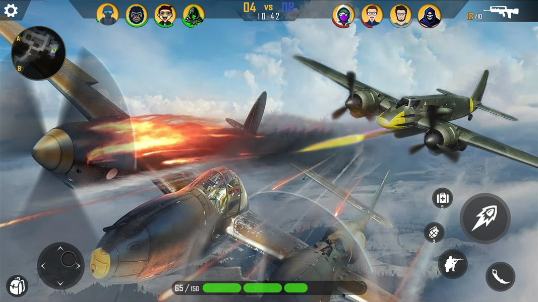دانلود بازی Sky Combat Fighter Jet Games اندروید بازار