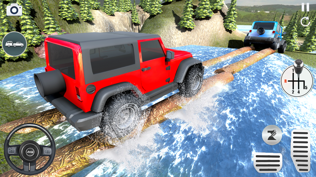 بازی Ofroad Jeep Driving Simulator دانلود بازار