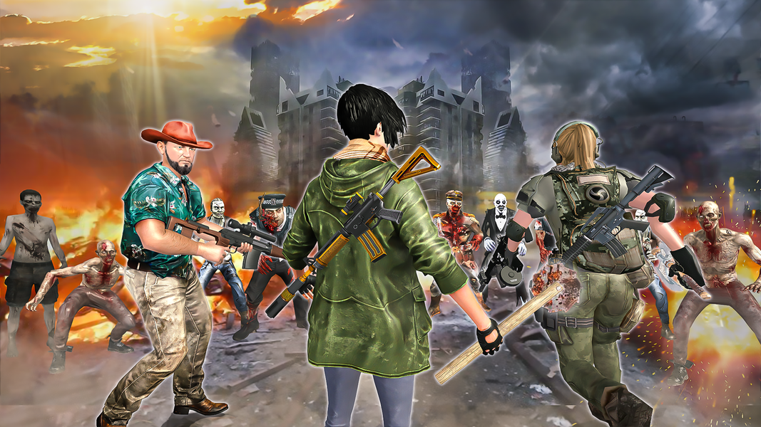 دانلود بازی Mad Zombie Survival Shooter ۳d اندروید بازار