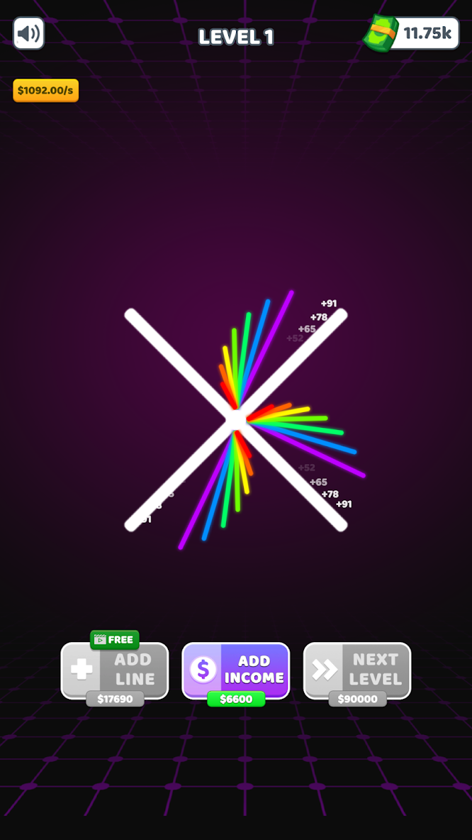 دانلود بازی Bouncing Rainbow: Calm Clicker اندروید | بازار