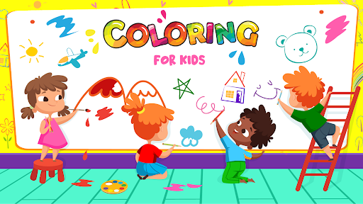 دانلود بازی Coloring Book Games for Kids اندروید | بازار