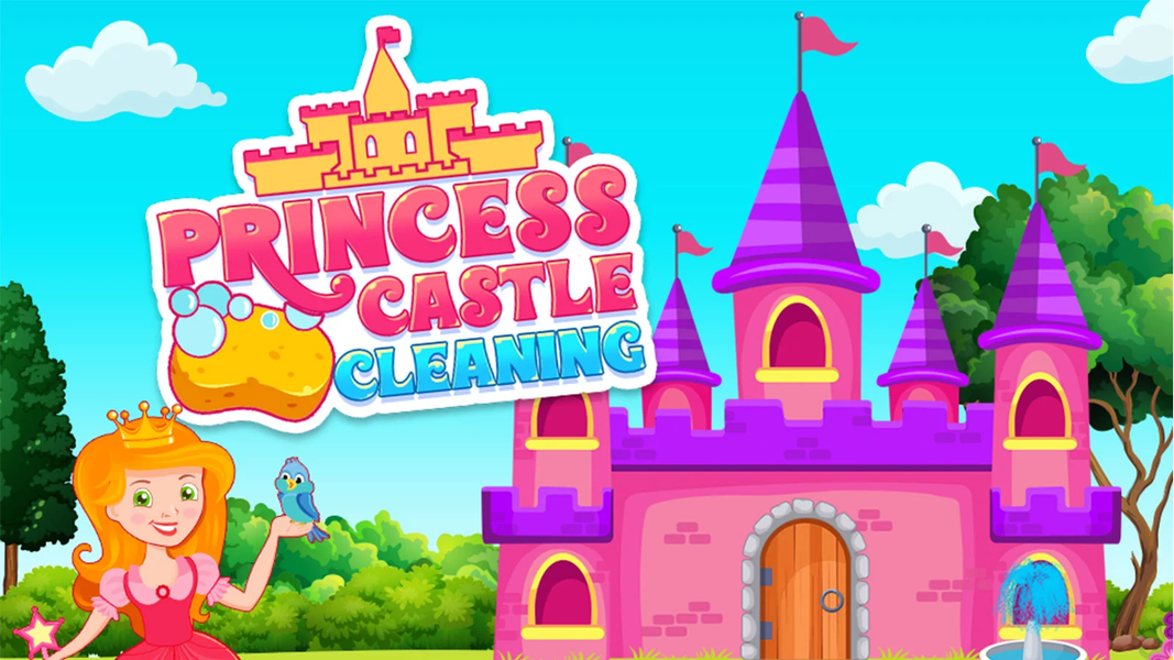دانلود بازی Princess Castle Cleaning Game اندروید | بازار